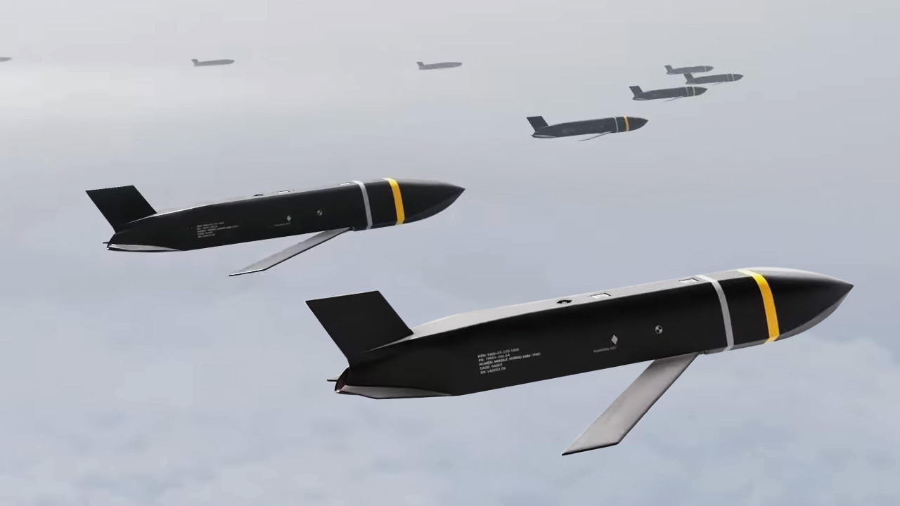 Lockheed Martin's Lethal Demonstration of 4 LRASM Simultaneous Launch ...