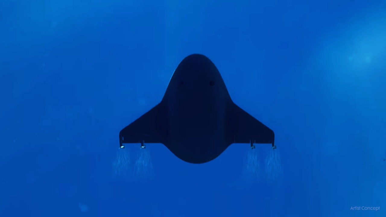 Northrop Grumman Unveils Underwater Drone 'Manta Ray' | BattlespaceX