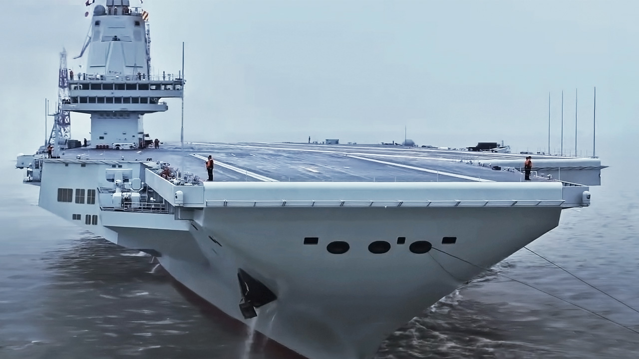 China strides in Naval Power Projection with Supercarrier Launch ...