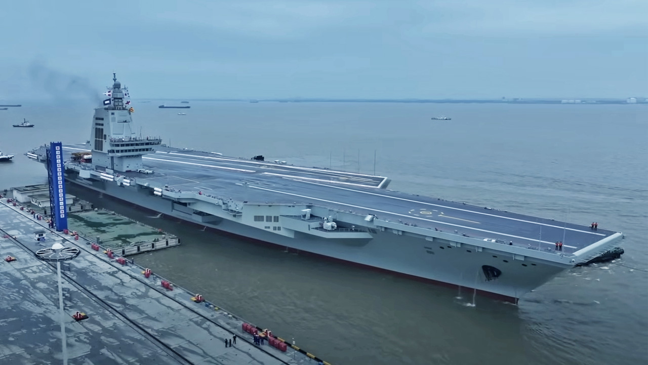 China strides in Naval Power Projection with Supercarrier Launch ...